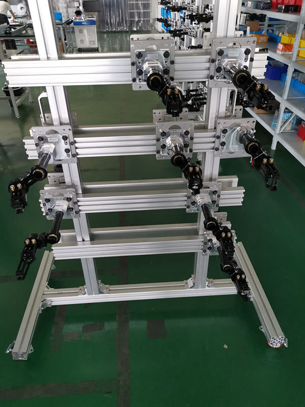 Sheet Metal Modular Pneumatic Robotic Arm Gripper
