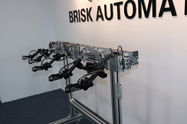 Quick Change Eoat Gripper , Robot End Of Arm Tooling For Metal Press Tending