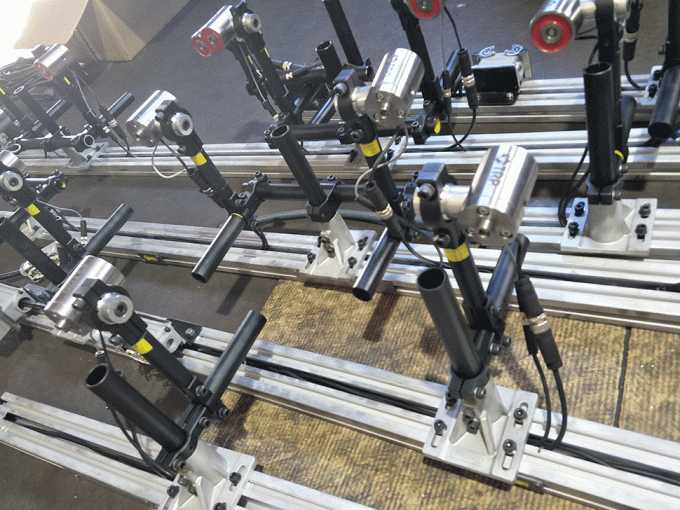 Articulated Robotic Press Gripper Fast Opening Closing Action With Long ...