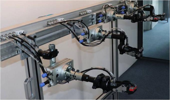 Articulated Eoat Transfer Grippers With Fast Opening And Closing Action