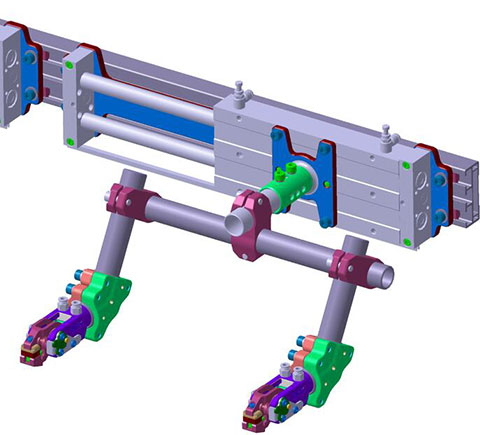 Long Life Cycle Sheet Metal Gripper 30 Mm Diameter For Holding Metal Stamps