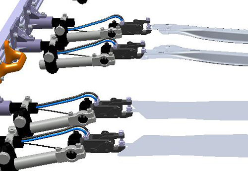 Rotary Actuator Press Grippers Aluminum / Steel Material For Transfer ...