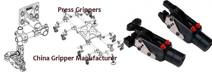 Fast Action Pneumatic Parallel Gripper , Industrial Robot Gripper Easy ...
