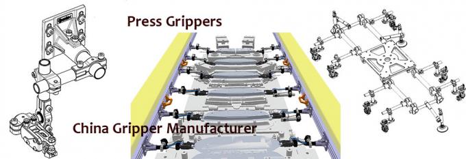 Modular Structure Pneumatic Robot Gripper , Quick Change End Effector ...