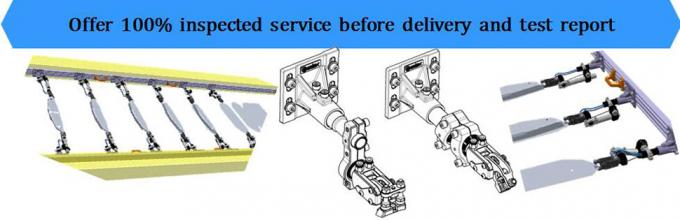 0.44 Kg Transfer Die Stamping , Pneumatic Holding Gripper Aluminum ...